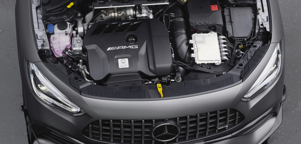 AMG equips new GLA 45 with 382PS 2-liter | Automotive Powertrain ...