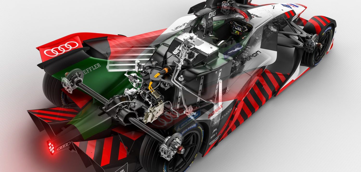 Audi shows off lightweight Formula E motor-inverter | Automotive ...