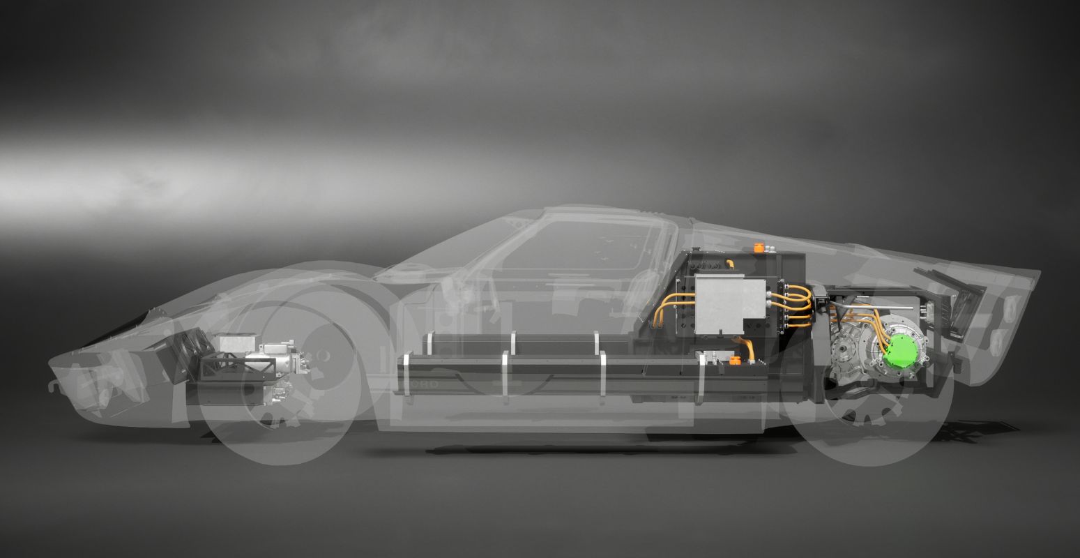 Specialist creates a high-end, electric GT40 that packs a punch ...