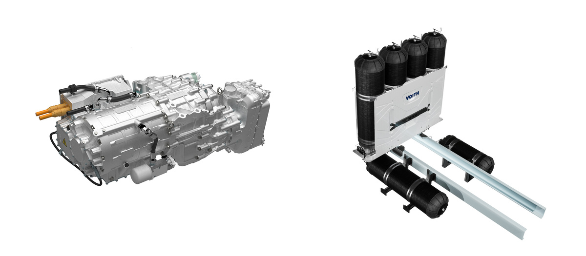 Voith releases heavy-duty electric drives and integrated hydrogen ...