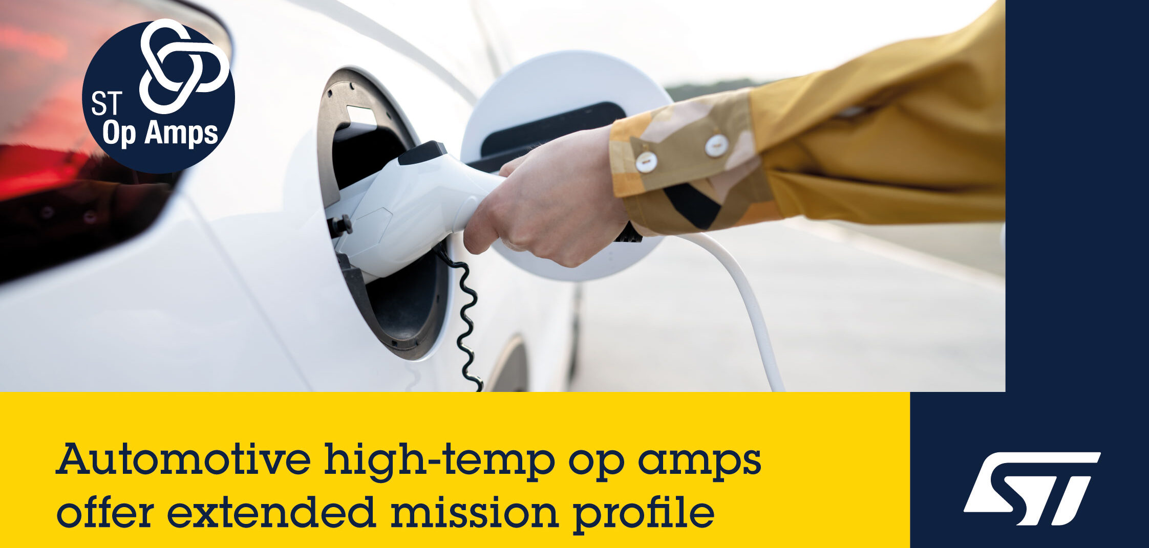 Stmicroelectronics Automotive Grade Micro Power Op Amp Endures Harsh Temperature And Extended