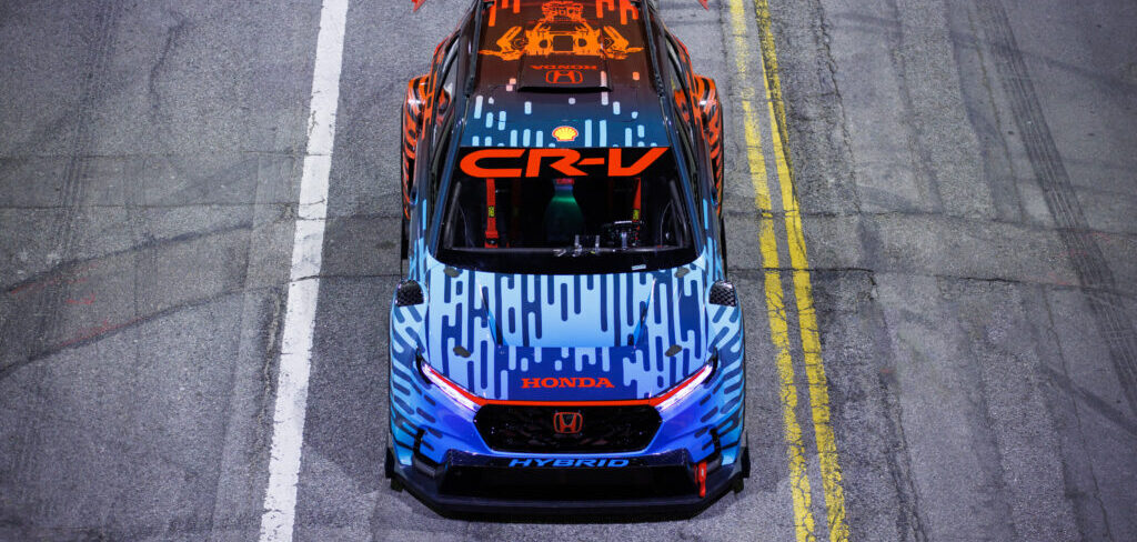 Honda CR-V Hybrid Racer equipped with Skeleton supercapacitors ...