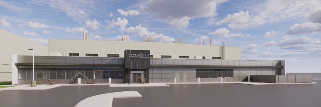 Construction well underway on Stellantis Battery Technology Centre in ...