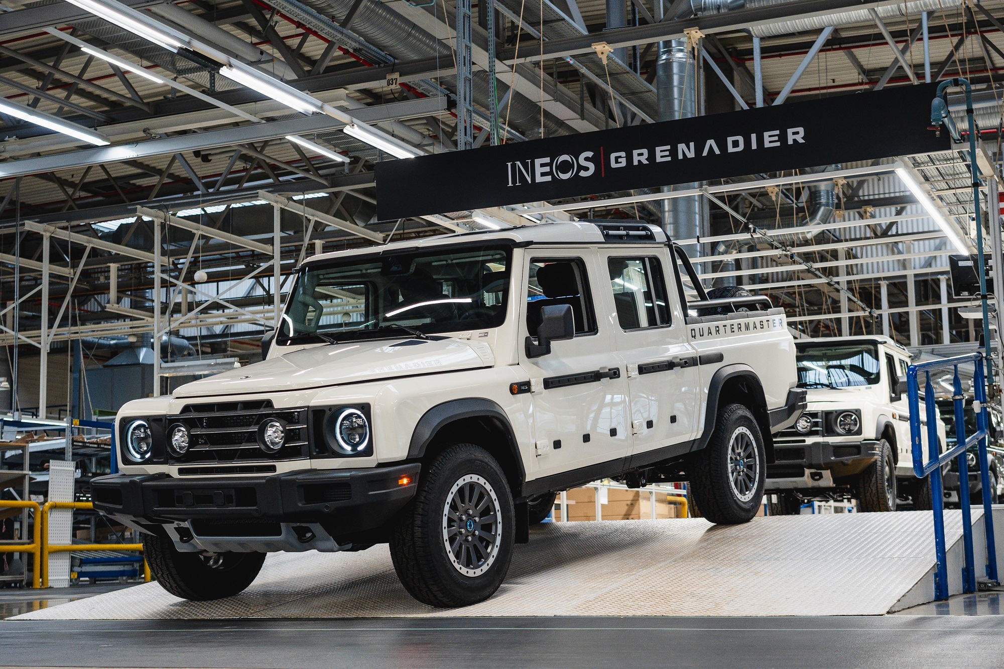 First series production Quartermasters rolling off Ineos Automotive’s ...