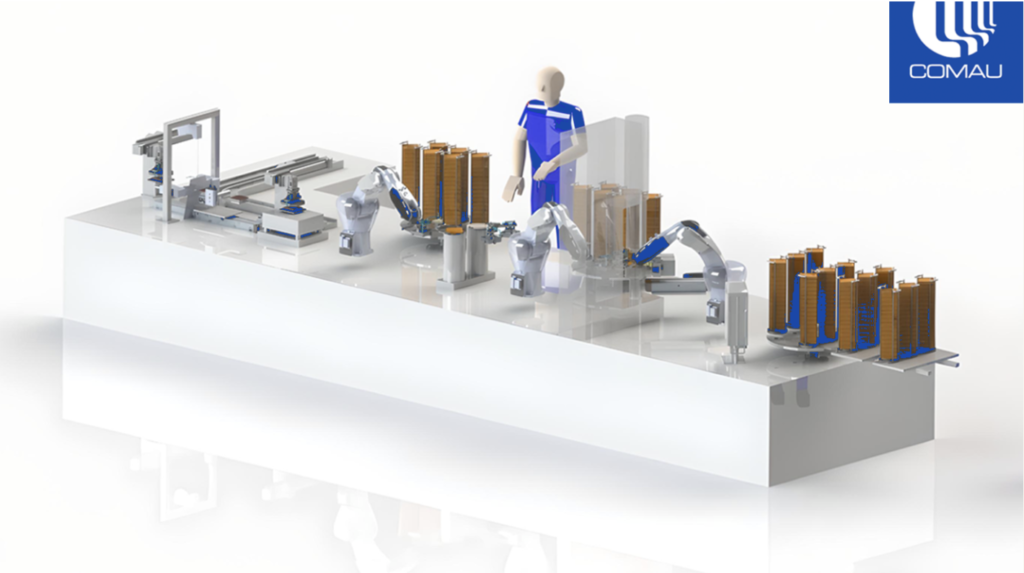 Comau and LiNa automate battery production process | Automotive ...