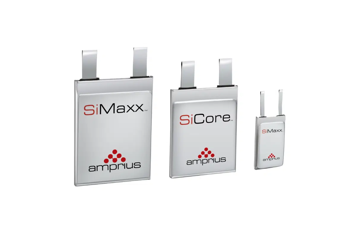 Commercially available silicone anode battery platform introduced by ...