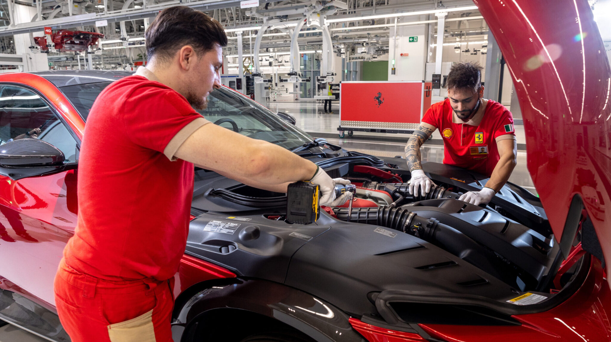 Ferrari initiates production at e-building for manufacturing diverse ...