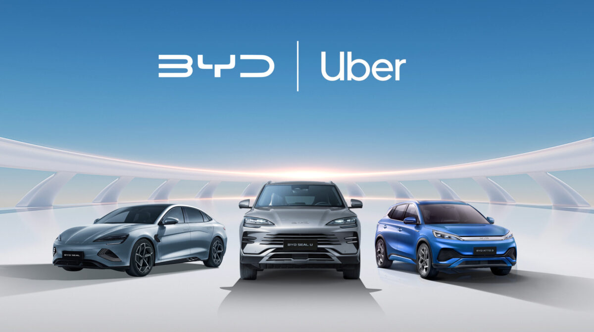BYD and Uber partner to deploy 100,000 EVs | Automotive Powertrain ...