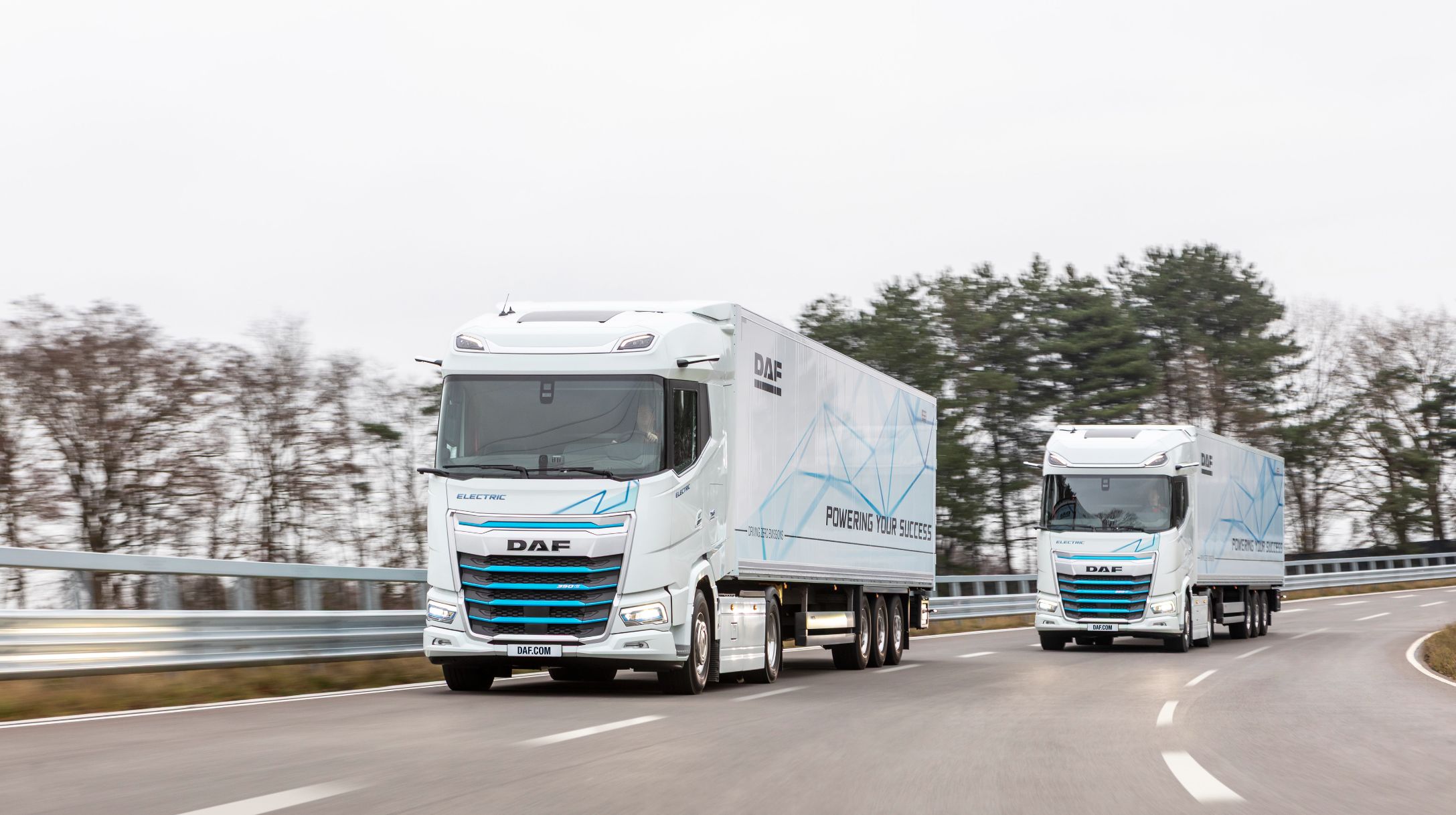 DAF launches electric trucks with long-range LFP batteries and modular ...